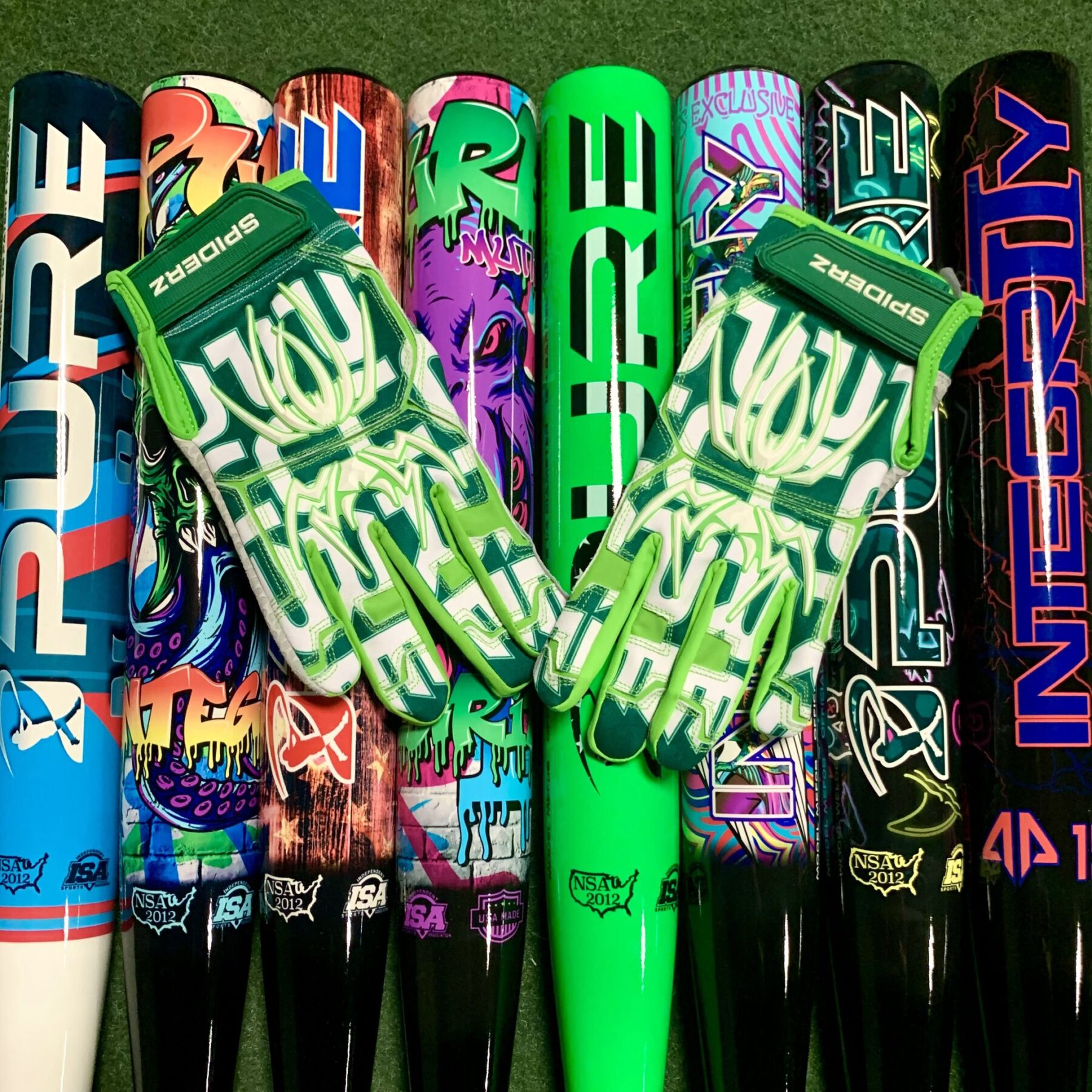 Custom Bats – #SWINGPURE