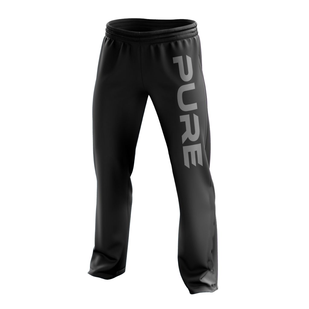 Pure Greyscale Vertical Sweatpants – #SWINGPURE