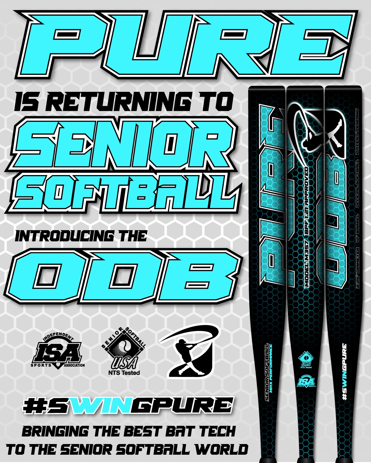 Hottest Senior Softball Bats – #SWINGPURE